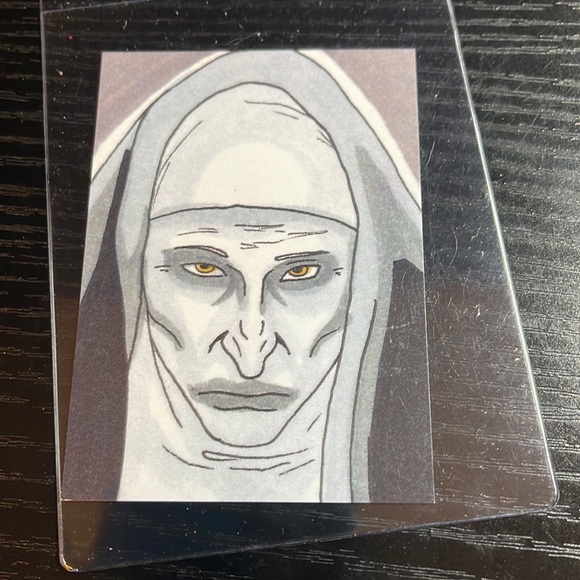 bam box | Other | The Nun Conjuring Fan Art Card J | Poshmark